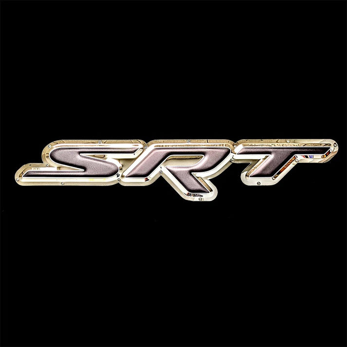 Dodge SRT Logo Metal Sign – GearHeads Wall Decor